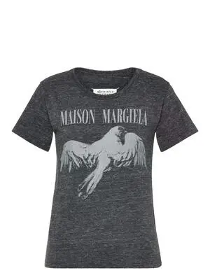 MAISON MARGIELA Maison Margiela Bird Motif T-Shirt Grey