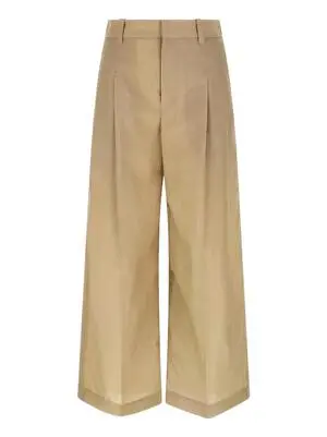 Brunello Cucinelli Monile Pleated Trousers - Neutrals