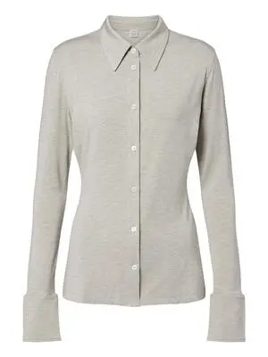 TOTEME Jersey Shirt - Grey