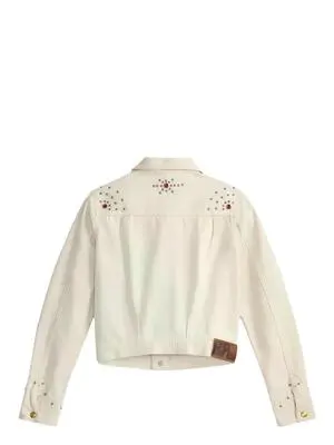 Ralph Lauren Studded Embellished Jacket - Neutrals