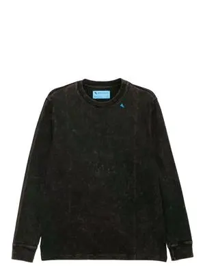 STAIN SHADE Cotton Long -sleeves T-shirt - Grey