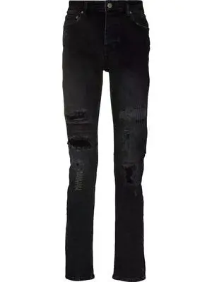 Ksubi Ether Straight-leg Skinny Jeans - Black