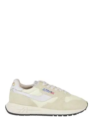 AUTRY Lace-up Sneakers - Nude