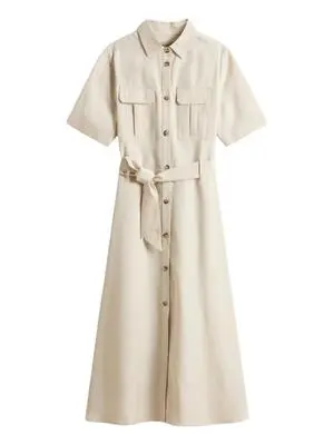 WOOLRICH Woolrich Belted Shirt Dress