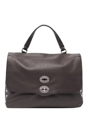 ZANELLATO Postina Twist-lock Tote Bag - Black