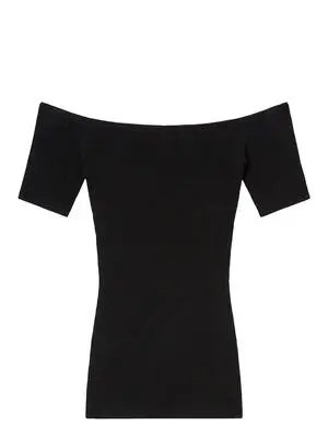 EMILIO PUCCI Emilio Pucci Marmo Jacquard Short-Sleeved Top