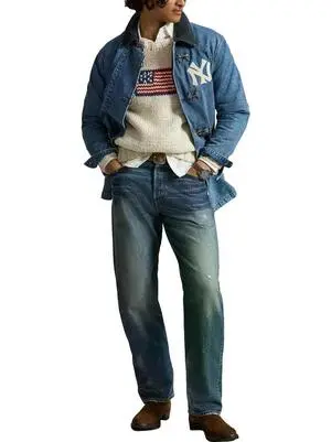 Polo Ralph Lauren Westbeth Fireman Denim Jacket - Blue
