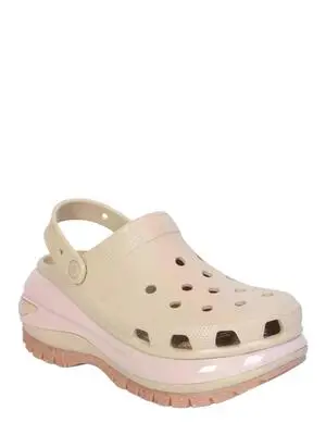 CROCS Classic Mega Crush Sandals - Pink