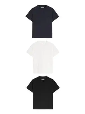 JIL SANDER Jil Sander Logo T-Shirt - Pack Of 3