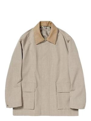 Auralee Long-sleeved Casual Jacket With Classic Collar - No
