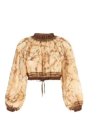 Zimmermann Indra Bodice Top - Nude