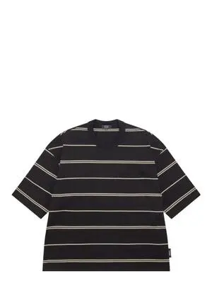 Comme Des Garçons Striped T-shirt - Black