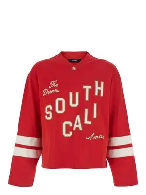 Amiri South Cali Logo Sweatshirt - Red