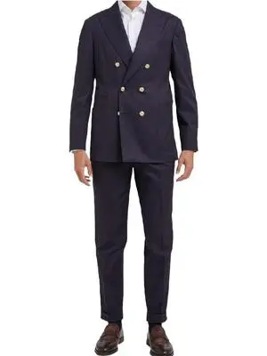 Brunello Cucinelli Long-sleeved Suit - Black