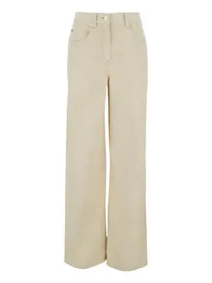 Brunello Cucinelli Brunello Cucinelli Wide-Leg Tailored Trousers No
