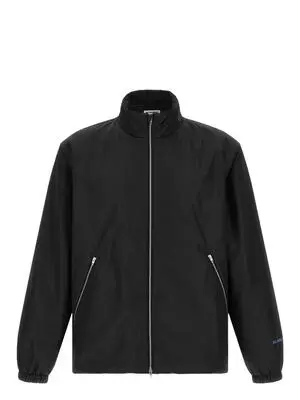 JIL SANDER Technical Zip Jacket - Black