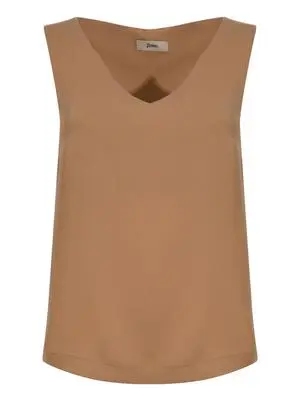 HERNO Herno V-Neck Sleeveless T-Shirt