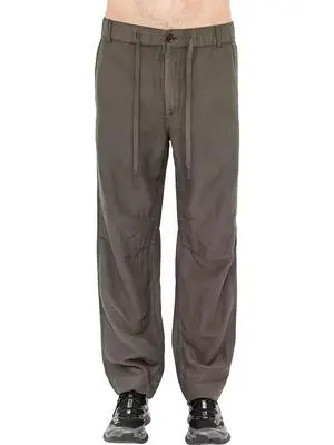 Andrea Ya'aqov Drawstring Trousers - Brown