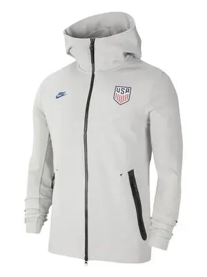 Nike Usmnt Tech Pack Zip Hoodie - Grey