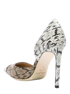 JIMMY CHOO Brigitte Heeled Pumps - Neutrals