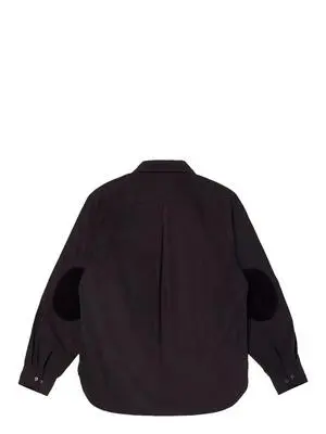Woolrich Garment-dyed Elbow-patch Shirt - Brown