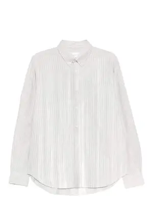 Norse Projects Striped Button-down Shirt - Neutrals