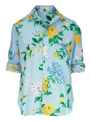 FRANK & EILEEN Eileen Floral Print Shirt