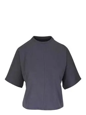 Vince Seam Detail T-shirt - Black