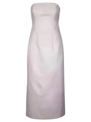 Simkhai Enio Strapless Midi Dress - White
