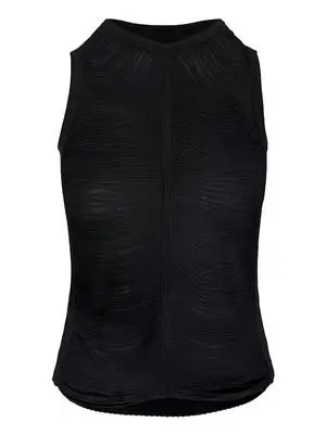 Akris Embellished Silk Top - Black