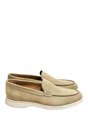 POCHE PARIS Suede Loafers - Grey