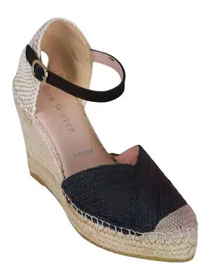 Ron White Alina Wedge-heel Espadrilles - Neutrals
