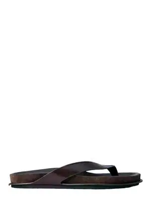 Jacquemus Tatanes Leather Sandals - Brown
