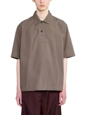 MARGARET HOWELL Mhl. Offset Placket Polo Shirt