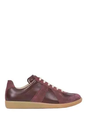 MAISON MARGIELA Replica Soft Panelled Sneakers - Red