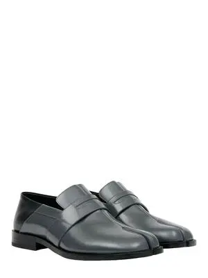MAISON MARGIELA Tabi Leather Loafers - Grey