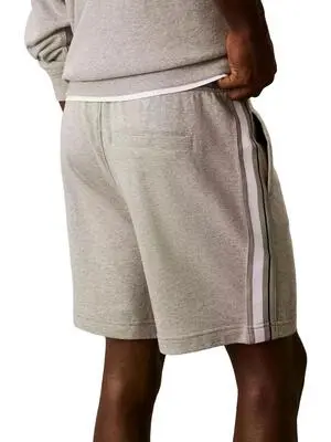 Calvin Klein Print Drawstring Shorts - Grey