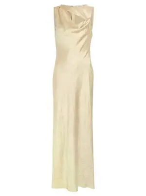 Shona Joy Andie Cut-out Maxi Dress - Neutrals