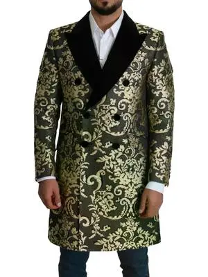 DOLCE & GABBANA Dolce & Gabbana Sicilia Baroque Brocade Coat