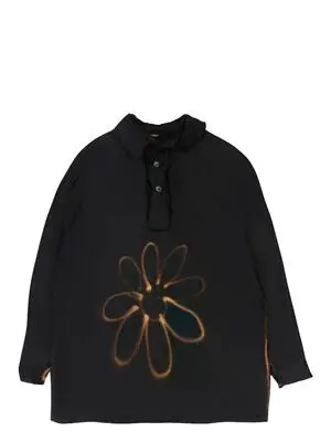 EDWARD CUMING Edward Cuming Aerograph Print Blouse