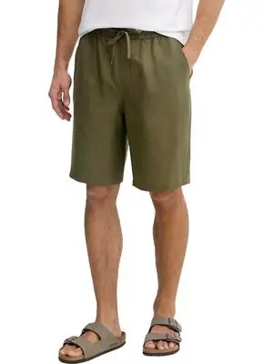 Guess Drawstring Waist Shorts - Green