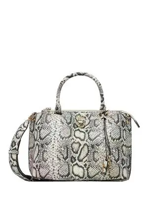 Guess Snakeskin-effect Tote Bag - Neutrals