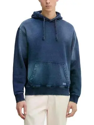 Guess Faded Effect Hoodie - Blue