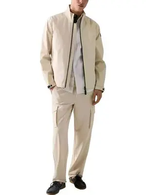 Guess Zip-up Windbreaker - Neutrals