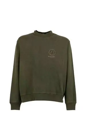 MURPHY&NYE Sheave Logo-embroidery Sweatshirt - Green