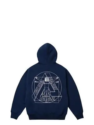 PALACE Paltruvian Tri Hoodie - Navy Blue