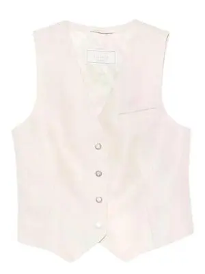 Peserico Buttoned Waistcoat - Neutrals