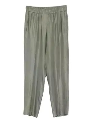Peserico Tapered Leg Trousers - Green