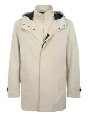 FAY Morning Parka Hooded Jacket - Neutrals