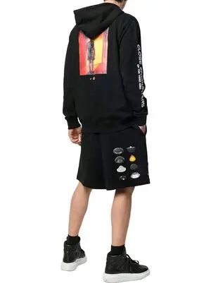 COUNTY OF MILAN Child Zip Hoodie - Black